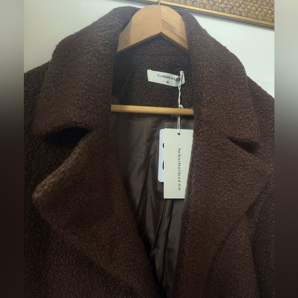 Commense | Jackets & Coats | Commense Oversize Essential Long Coat ...